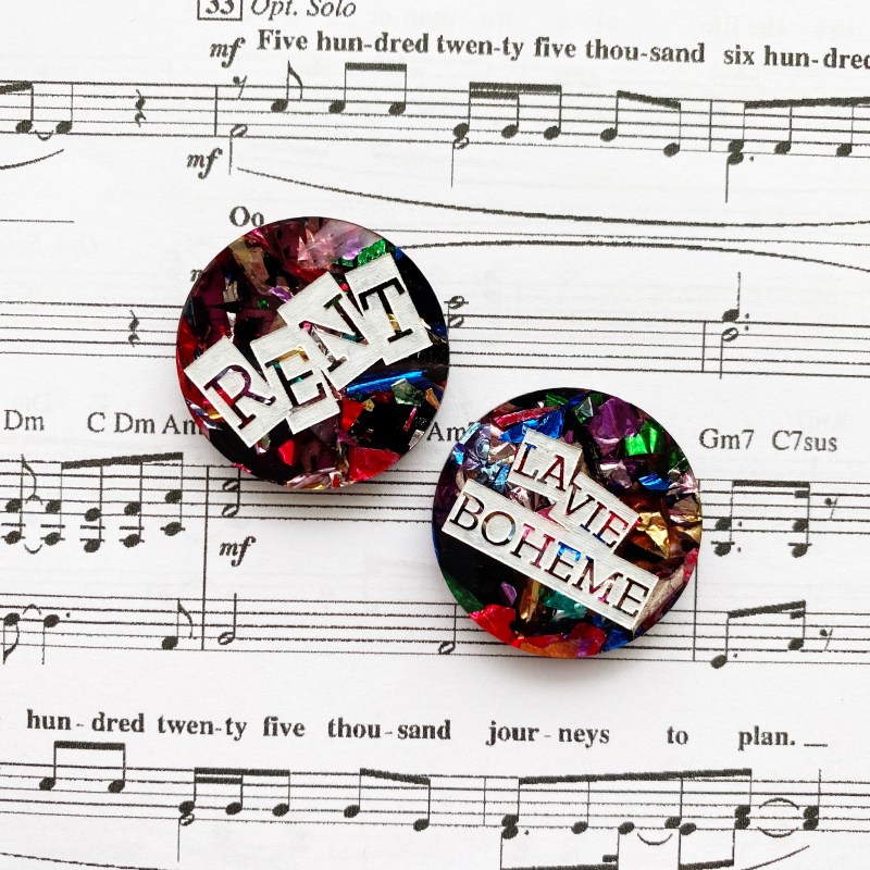 Rent Studs - Ginger Pins Originals